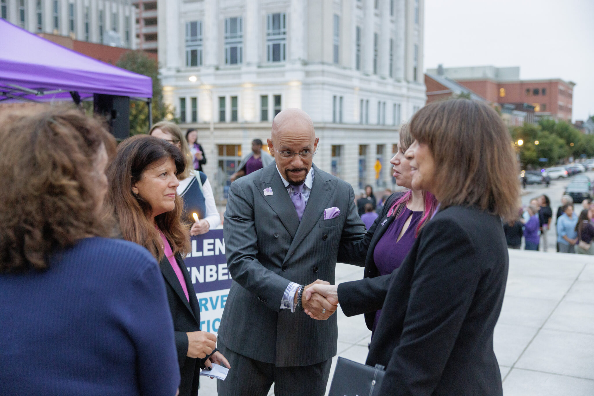 PCADV Kicked Off Domestic Violence Awareness Month with Memorial Vigil ...