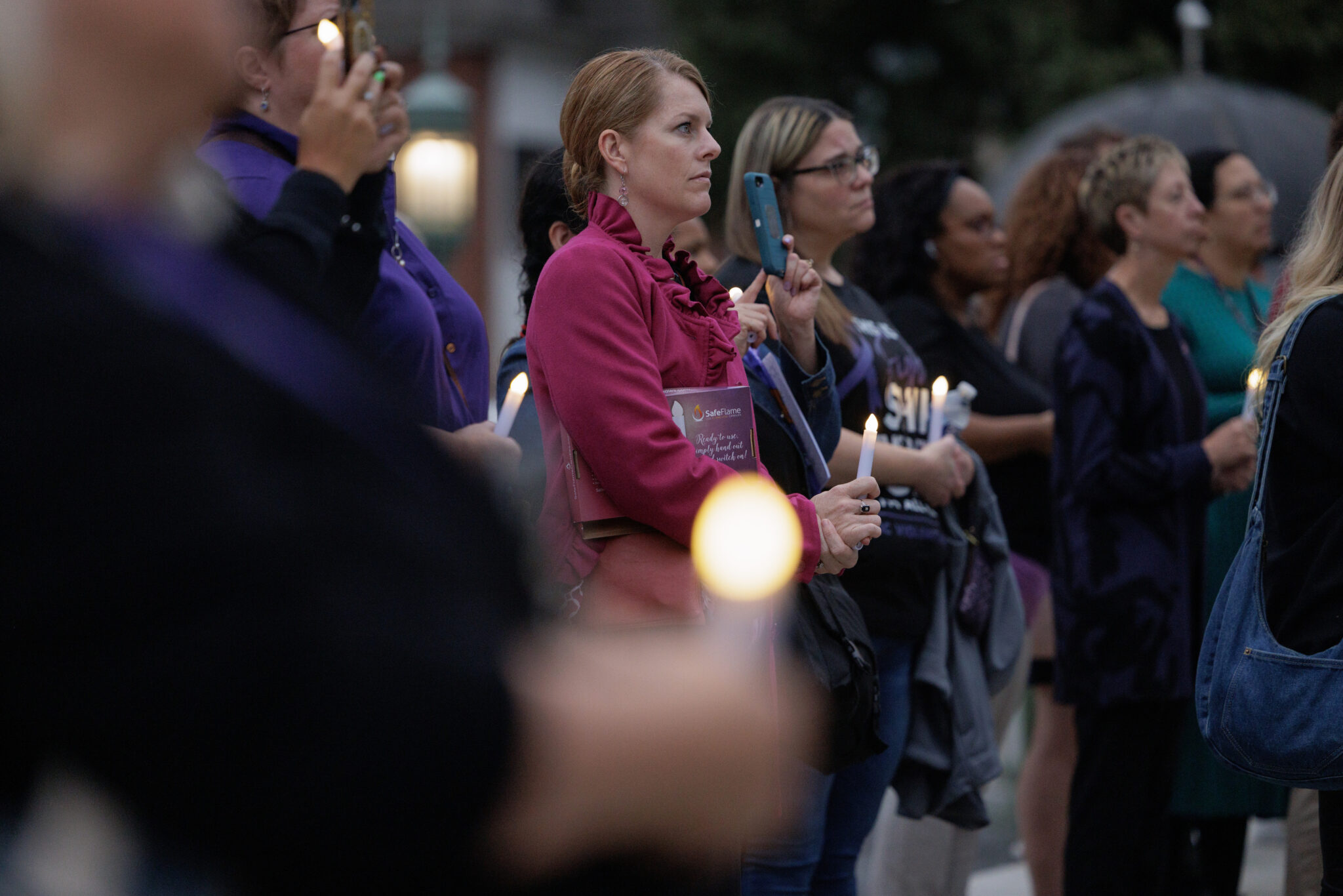 PCADV Kicked Off Domestic Violence Awareness Month with Memorial Vigil at the State Capitol - PCADV